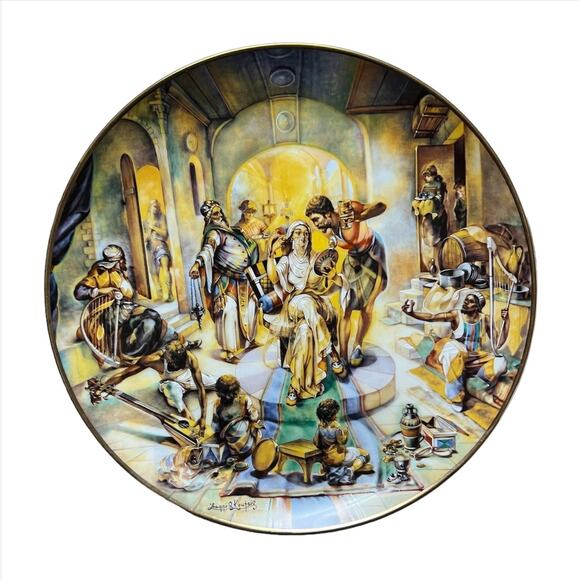 Royal Cornwall | Accents | Jacobs Wedding Plate Viii In The Creation ...